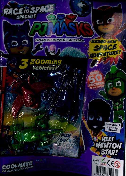 Pj Masks Magazine Subscription | Buy at Newsstand.co.uk | Pre School