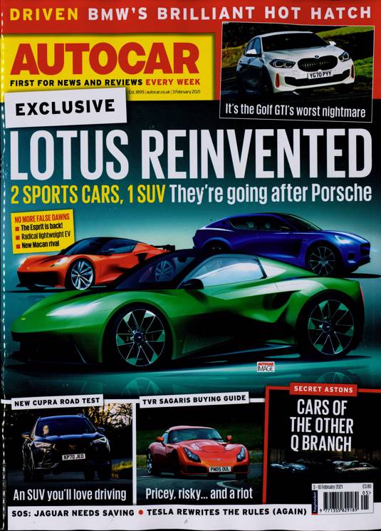 Autocar Magazine Subscription | Buy at Newsstand.co.uk | General Car