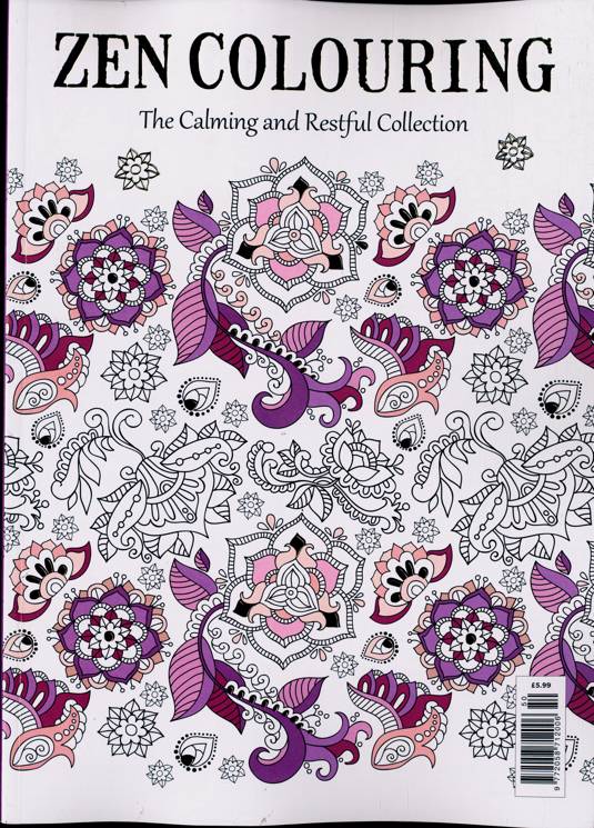 Zen Colouring Magazine Subscription | Buy at Newsstand.co.uk | Colouring