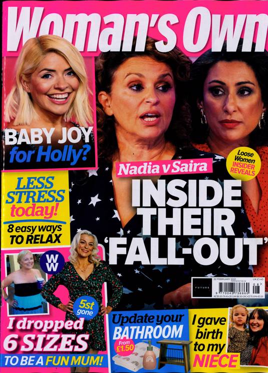 Womans Own Magazine Subscription | Buy at Newsstand.co.uk | Women's Weekly