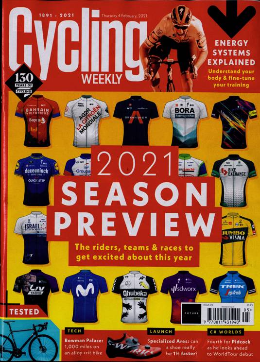 Cycling Weekly Magazine Subscription | Buy at Newsstand.co.uk | Cycling