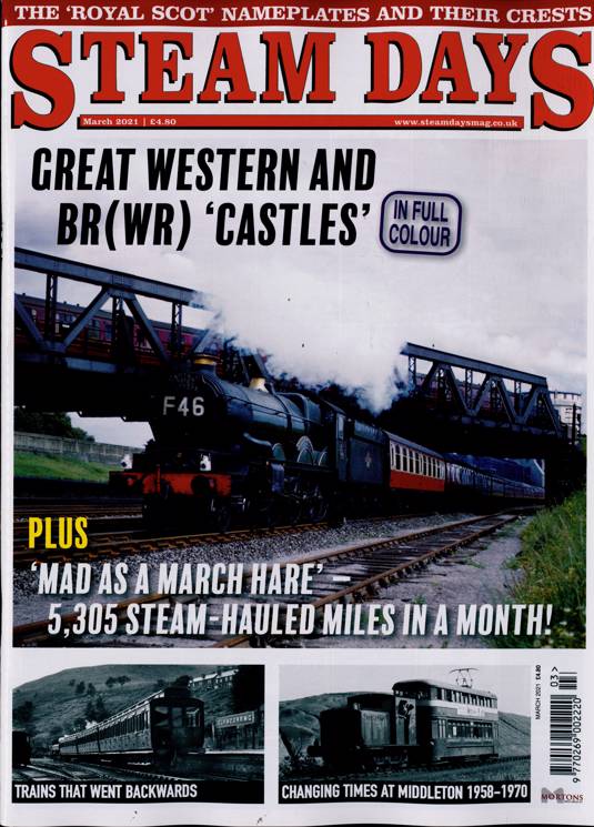 Steam Days Magazine Subscription | Buy at Newsstand.co.uk | Railways