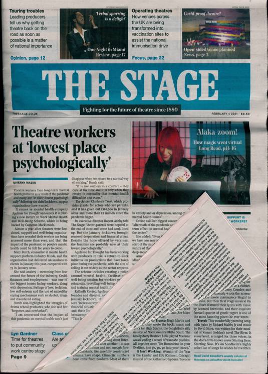 Stage Magazine Subscription | Buy at Newsstand.co.uk | Theatre & Dance