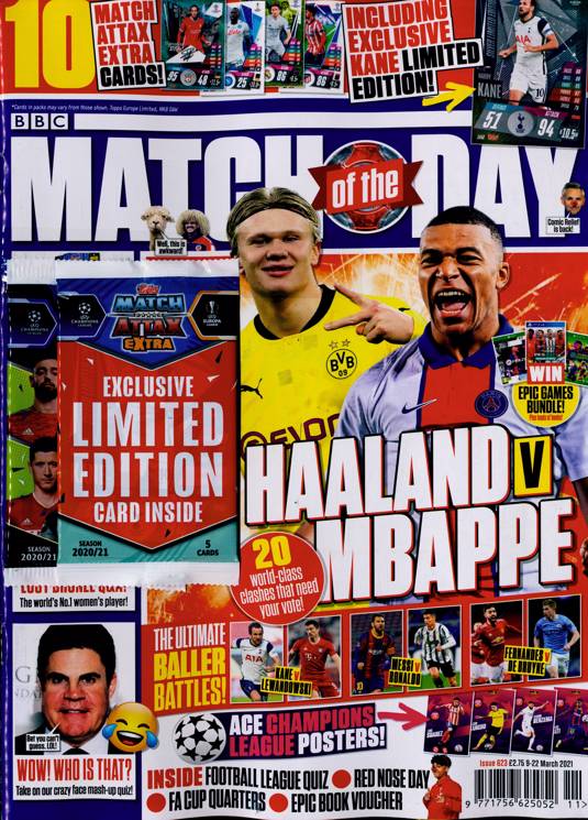 Match Of The Day Magazine Subscription | Buy at Newsstand.co.uk ...