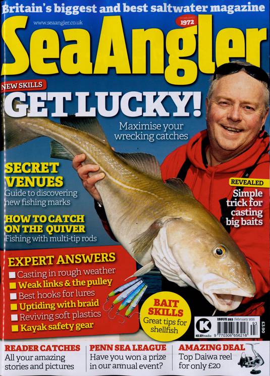 Sea Angler Magazine Subscription | Buy at Newsstand.co.uk | Sea Fishing