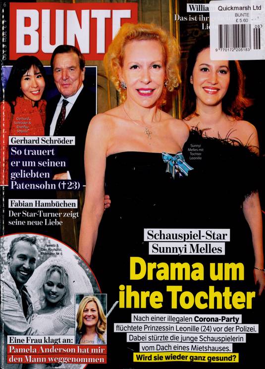 Bunte Illustrierte Magazine Subscription | Buy at Newsstand.co.uk | German