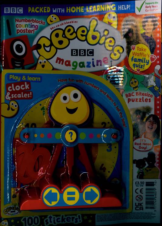 Cbeebies Magazine Subscription | Buy at Newsstand.co.uk | Pre School