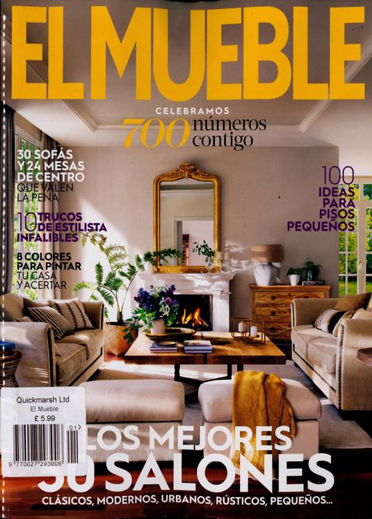 El Mueble Magazine Subscription | Buy at Newsstand.co.uk | Home Interiors