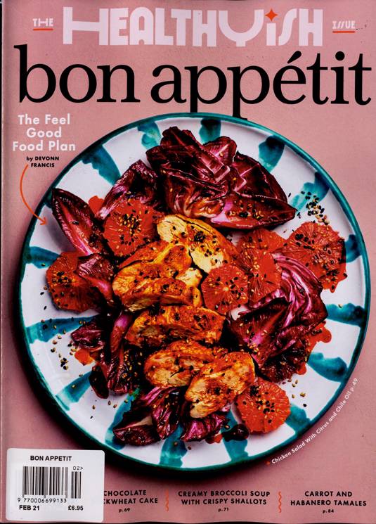 Bon Appetit Magazine Subscription | Buy at Newsstand.co.uk | Cooking & Food