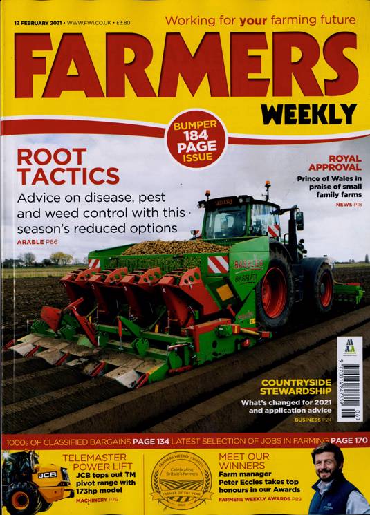 Farmers Weekly Magazine Subscription | Buy at Newsstand.co.uk | Agriculture