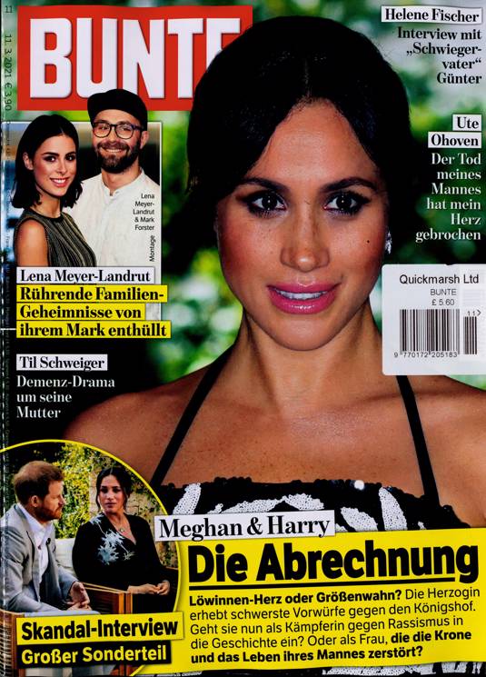 Bunte Illustrierte Magazine Subscription | Buy at Newsstand.co.uk | German