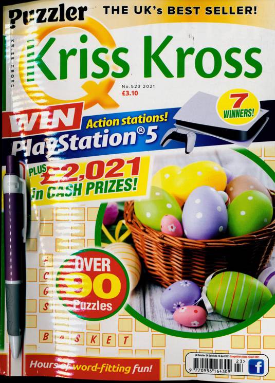 Puzzler Q Kriss Kross Magazine Subscription | Buy at Newsstand.co.uk ...