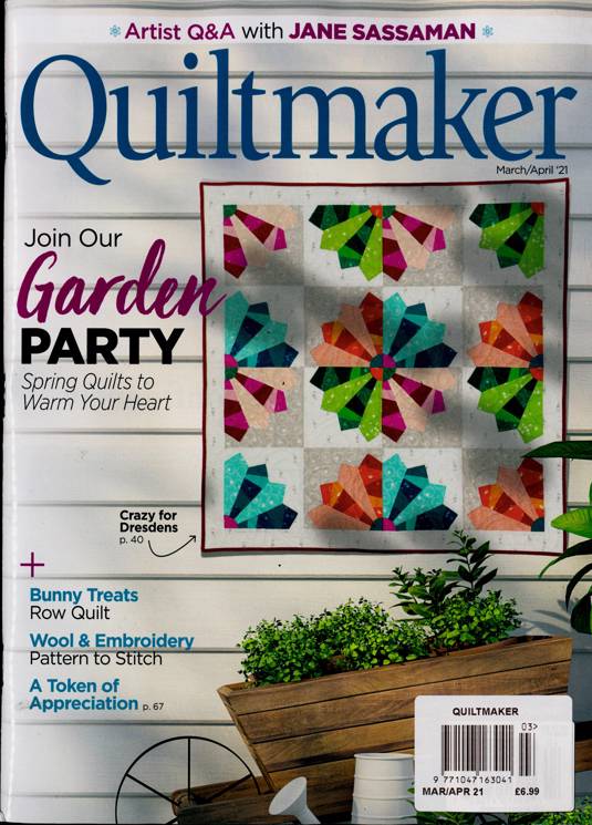 Quiltmaker Magazine Subscription | Buy at Newsstand.co.uk | Quilting