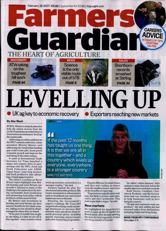 Farmers Guardian Magazine Subscription | Buy at Newsstand.co.uk ...