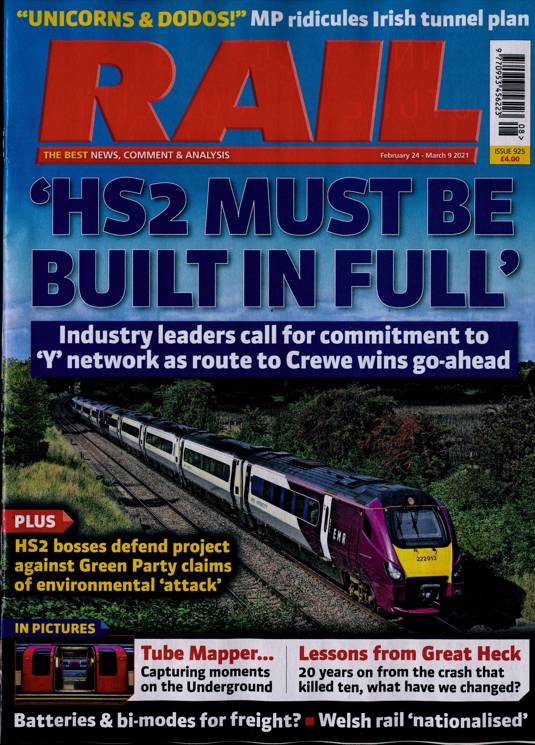 Rail Magazine Subscription | Buy at Newsstand.co.uk | Railways