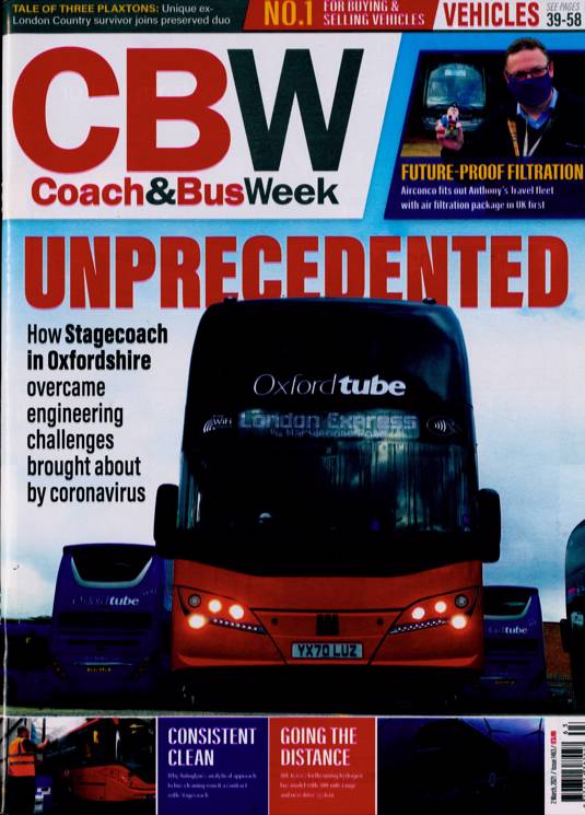 Coach And Bus Week Magazine Subscription | Buy at Newsstand.co.uk ...