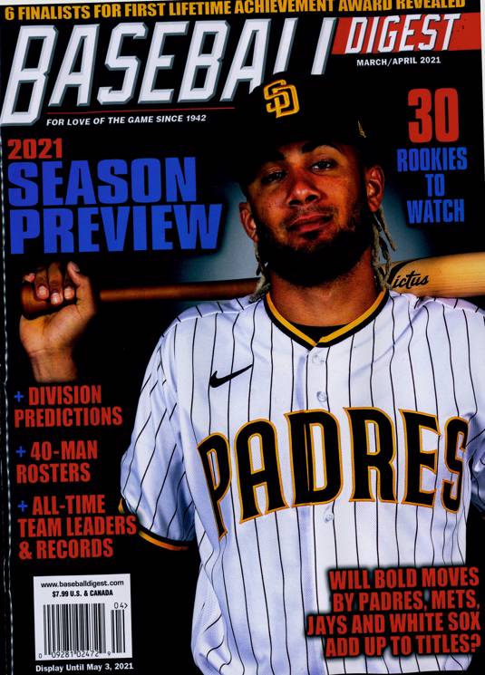 Baseball Digest Magazine Subscription | Buy at Newsstand.co.uk | US ...