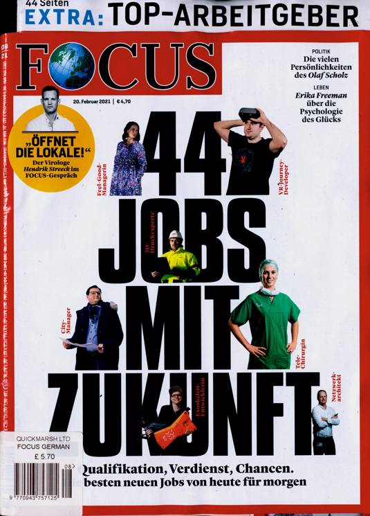 Focus (German) Magazine Subscription | Buy at Newsstand.co.uk | German