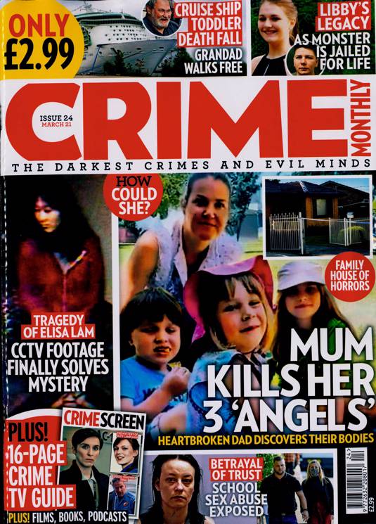 Crime Monthly Magazine Subscription | Buy at Newsstand.co.uk | Crime