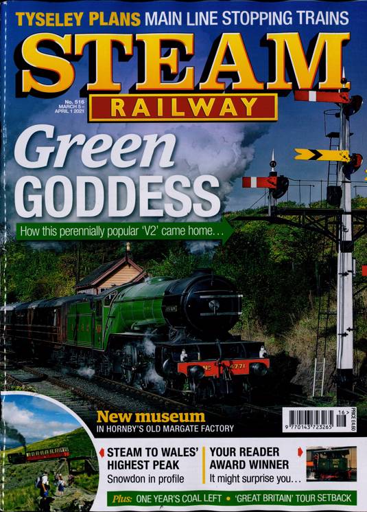 Steam Railway Magazine Subscription | Buy at Newsstand.co.uk | Railways