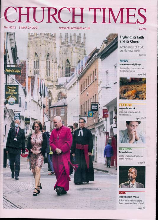 Church Times Magazine Subscription | Buy at Newsstand.co.uk | Religion