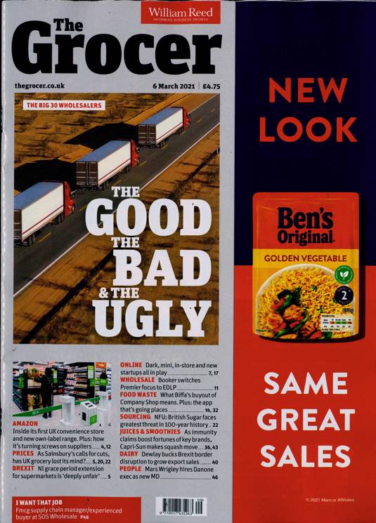 Grocer Magazine Subscription | Buy at Newsstand.co.uk | Other Trade