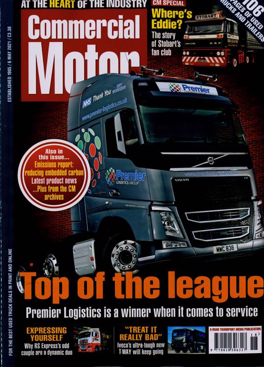 Commercial Motor Magazine Subscription | Buy at Newsstand.co.uk | Trucking