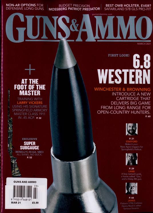 Guns & Ammo (Usa) Magazine Subscription | Buy at Newsstand.co.uk | Shooting