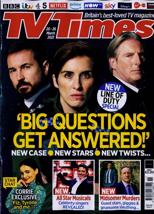 Tv Times England Magazine Subscription | Buy at Newsstand.co.uk ...