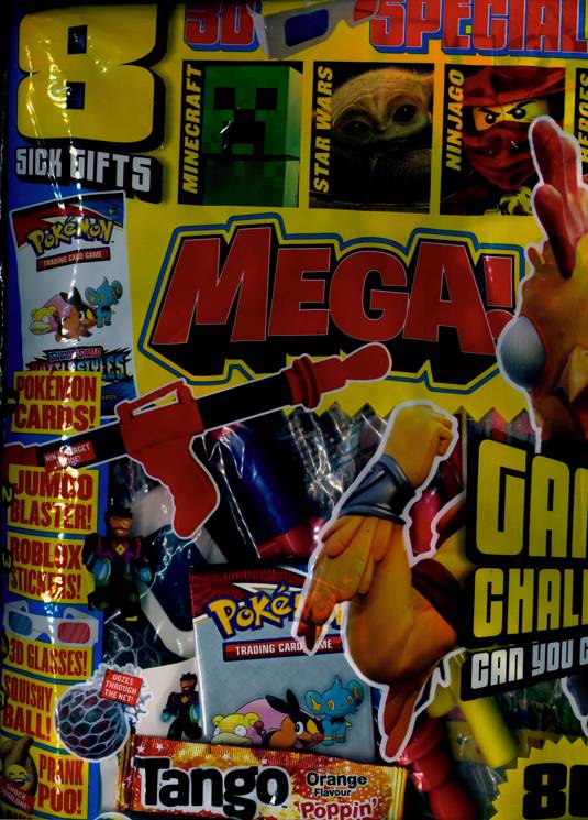 Mega Magazine Subscription | Buy at Newsstand.co.uk | Primary Boys