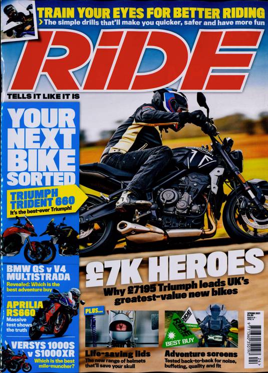 Ride Magazine Subscription | Buy at Newsstand.co.uk | Motorcycling