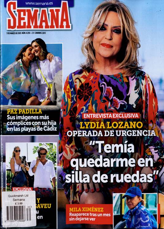 Semana Magazine Subscription | Buy at Newsstand.co.uk | Spanish