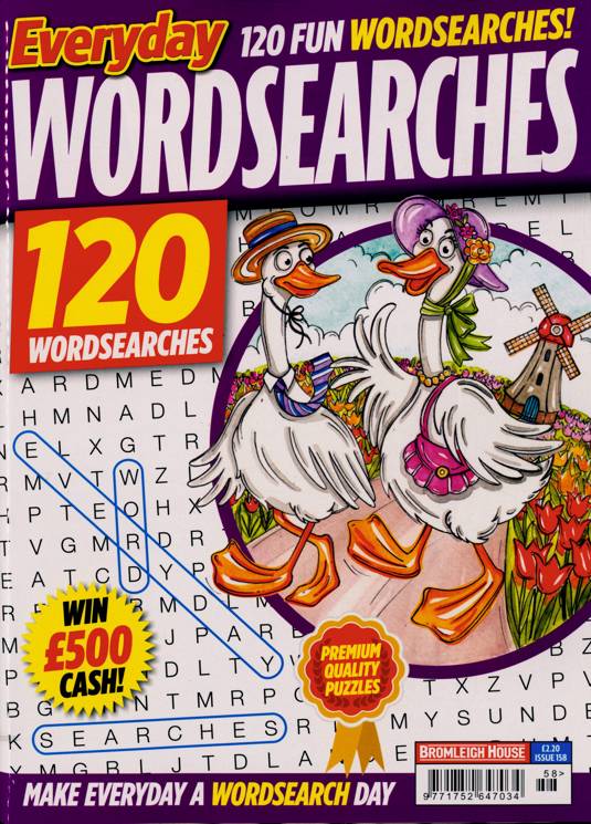 Everyday Wordsearches Magazine Subscription | Buy at Newsstand.co.uk ...