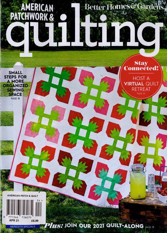 American Patchwork Quilting Magazine Subscription | Buy at Newsstand.co.uk | Quilting