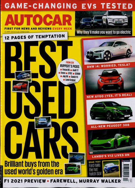 Autocar Magazine Subscription | Buy at Newsstand.co.uk | General Car