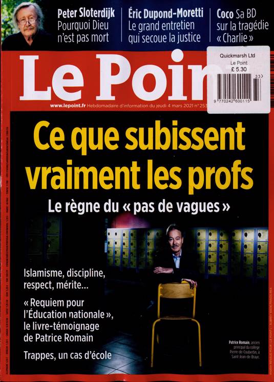 Le Point Magazine Subscription | Buy at Newsstand.co.uk | French