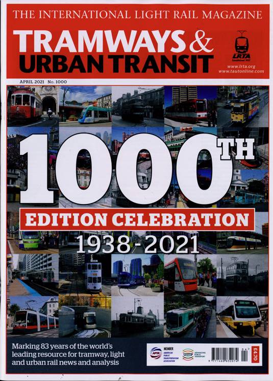Tramways And Urban Transit Magazine Subscription | Buy at Newsstand.co ...