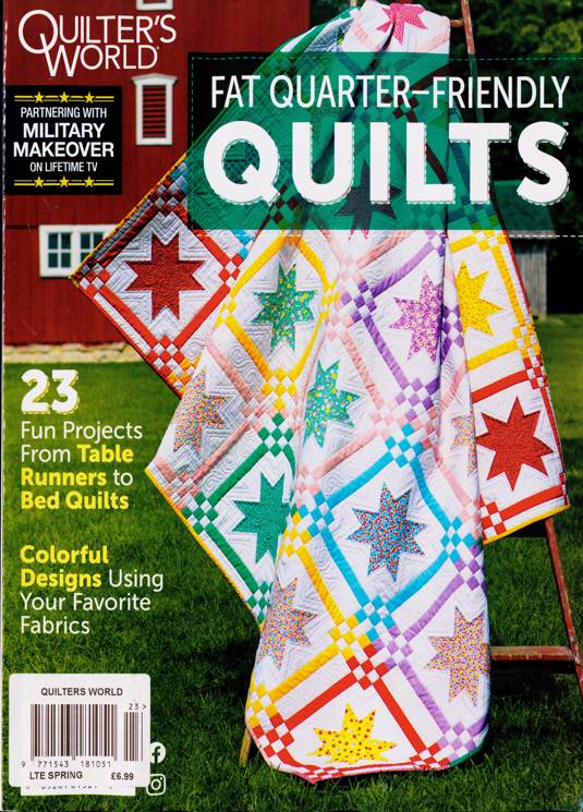 Quilters World Magazine Subscription | Buy at Newsstand.co.uk | Quilting