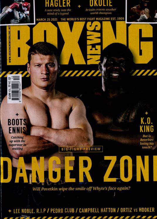 Boxing News Magazine Subscription | Buy at Newsstand.co.uk | Ring & Combat