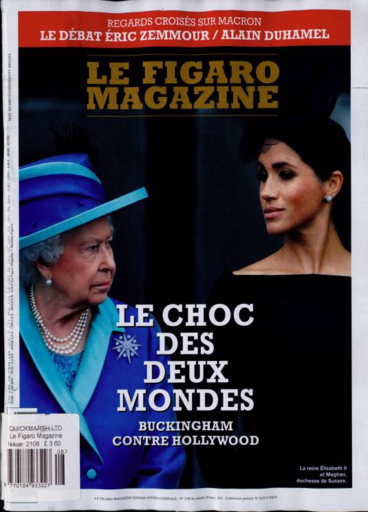 Le Figaro Magazine Subscription | Buy at Newsstand.co.uk | French