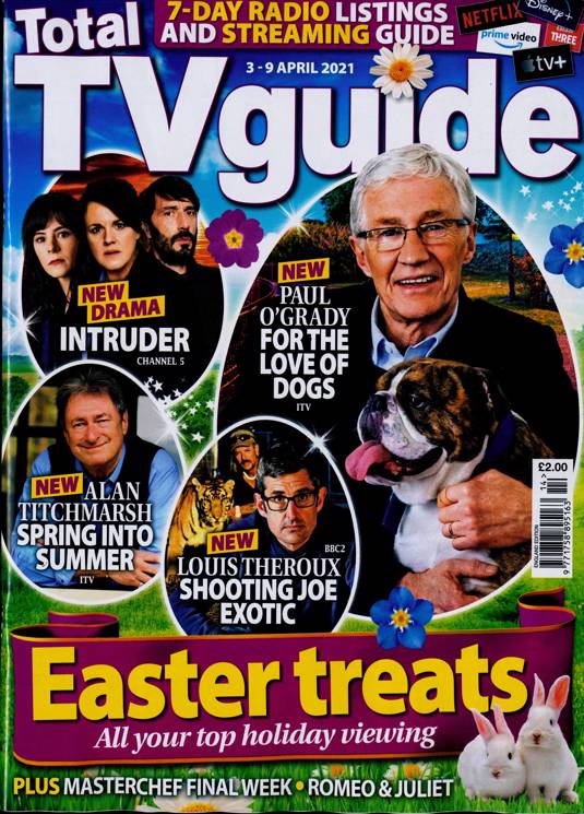 Total Tv Guide England Magazine Subscription | Buy at Newsstand.co.uk ...