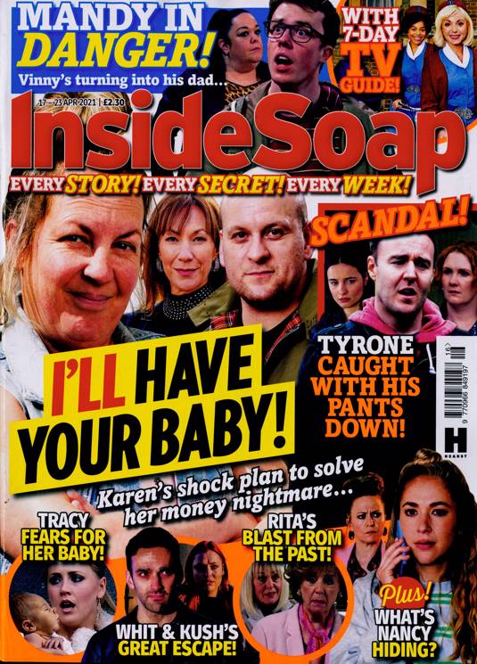 Inside Soap Magazine Subscription | Buy at Newsstand.co.uk | Television