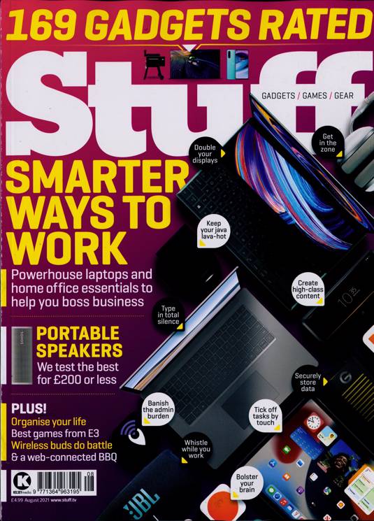 Stuff Magazine Subscription | Buy at Newsstand.co.uk | Tech & Gadget