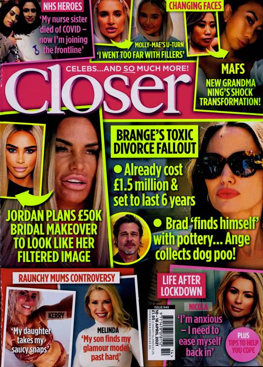 Closer Magazine Subscription | Buy at Newsstand.co.uk | Women's Weekly