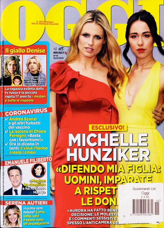 Oggi Magazine Subscription | Buy at Newsstand.co.uk | Italian