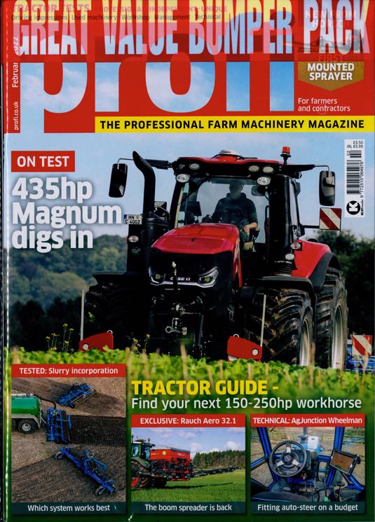 Profi Tractors Magazine Subscription | Buy at Newsstand.co.uk | Agriculture