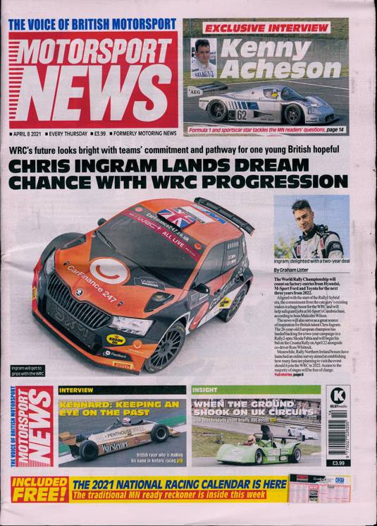 Motorsport News Magazine Subscription | Buy at Newsstand.co.uk ...