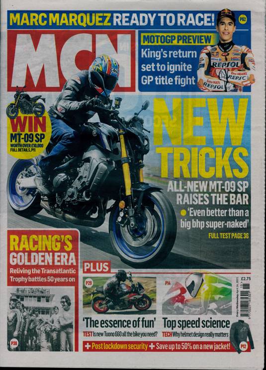 Motorcycle News Magazine Subscription | Buy at Newsstand.co.uk ...