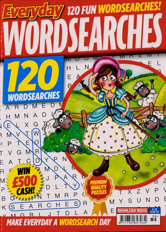 Everyday Wordsearches Magazine Subscription | Buy at Newsstand.co.uk ...