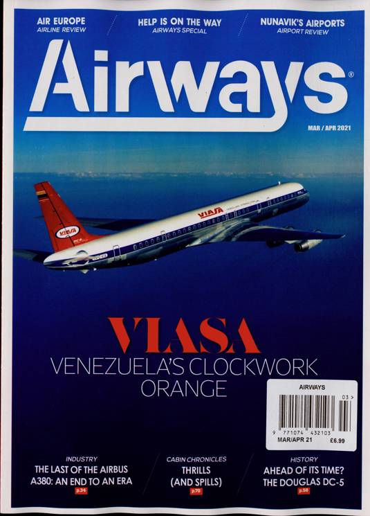 Airways Magazine Subscription | Buy at Newsstand.co.uk | Aviation